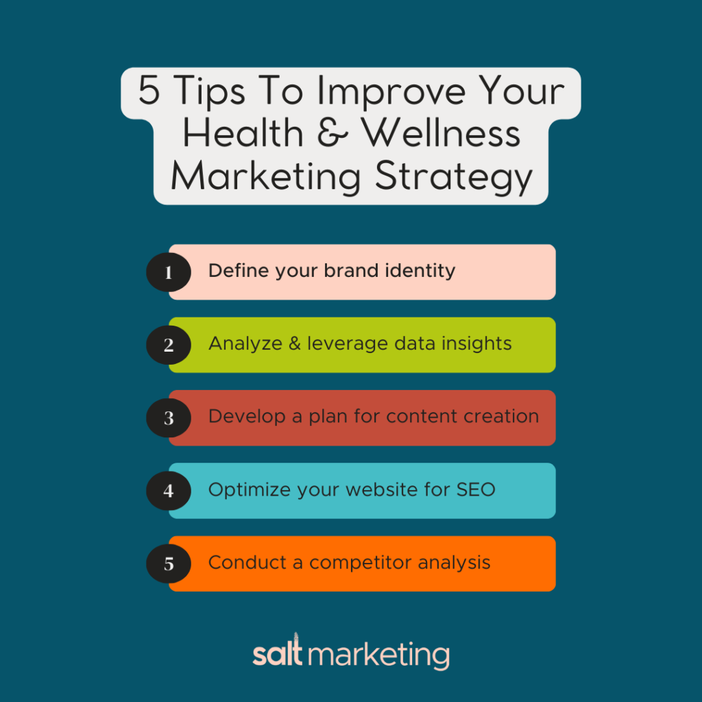 5 Tips to Improve Your Health & Wellness Marketing Strategy